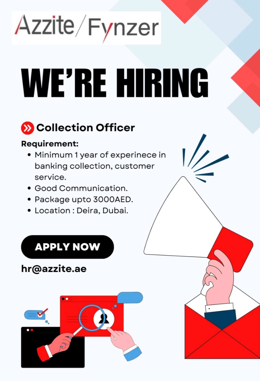Azzite Walk in Interview in Dubai 2025